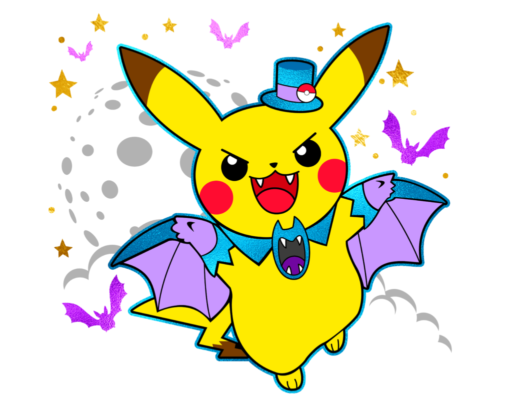 Pikachu Vampiro - Children Infantil